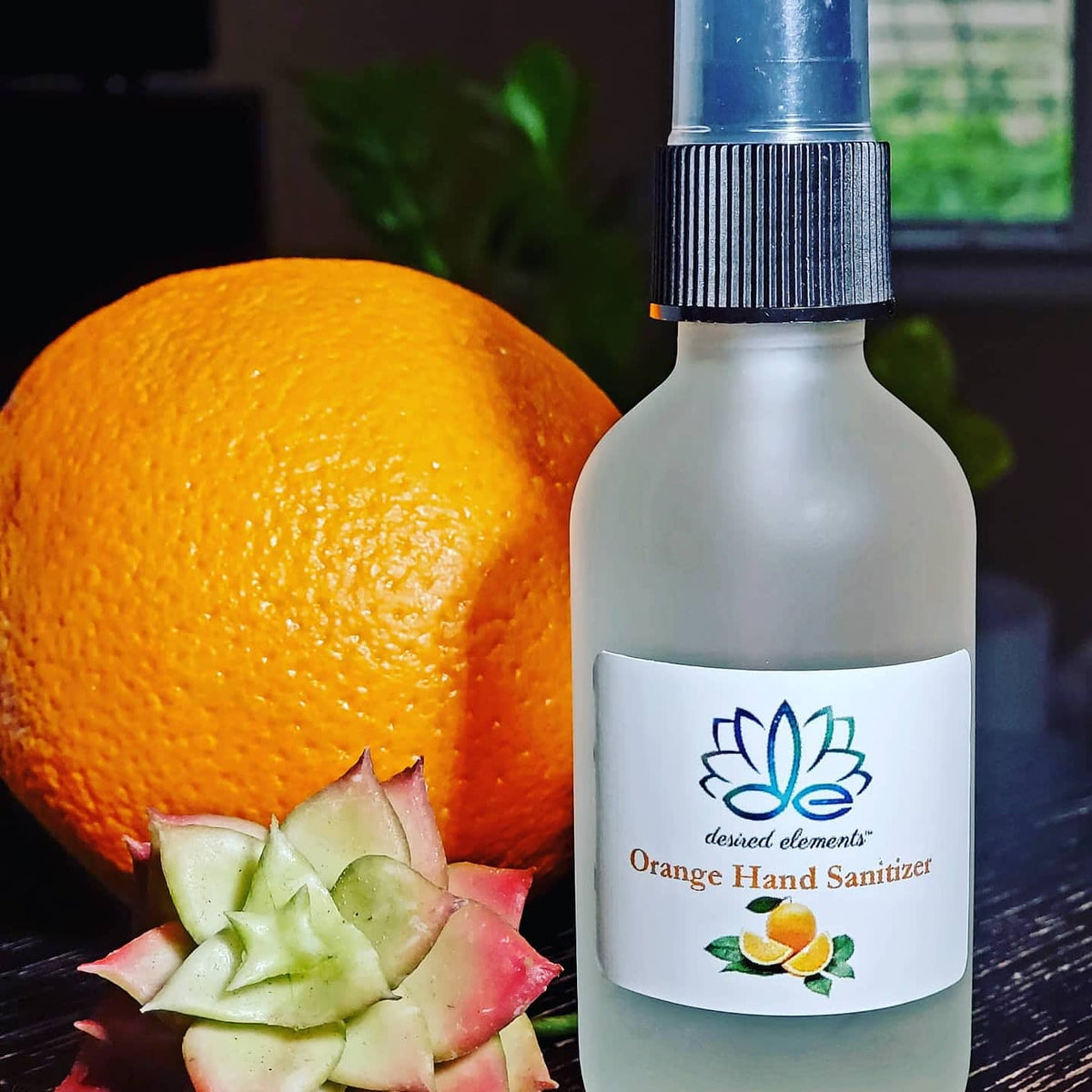 Orange Hand Sanitizer – Desired Elements